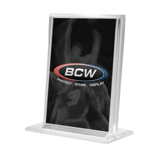 BCW ACRYLIC CARD STAND – VERTICAL — Card Masters