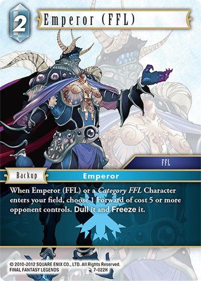 Emperor FFL — Card Masters