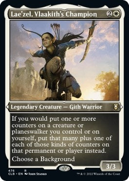 Lae'zel, Vlaakith's Champion (Foil Etched) (476) (CLB) — Card Masters