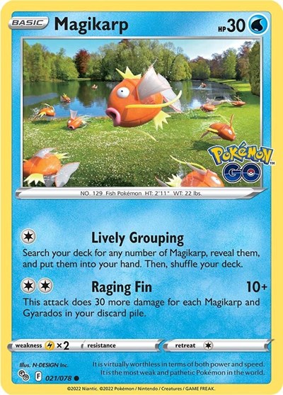 Magikarp — Card Masters