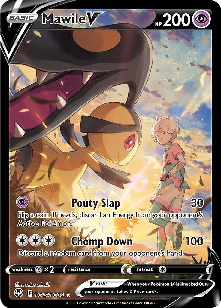 Mawile V (TG17/TG30) (SWSH12: Silver Tempest Trainer Gallery) — Card ...