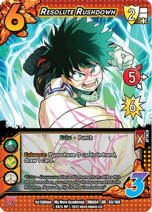 Resolute Rushdown - MHA04 — Card Masters