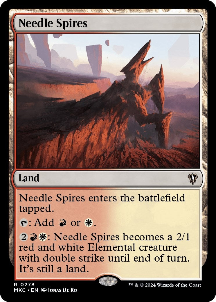 Needle Spires (278) (MKC) — Card Masters