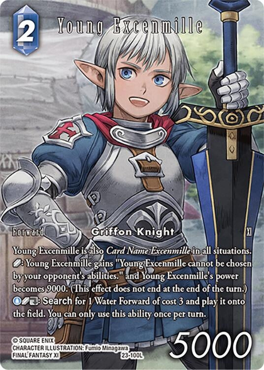 Young Excenmille (Full Art) (23-100L) (Hidden Trials) — Card Masters