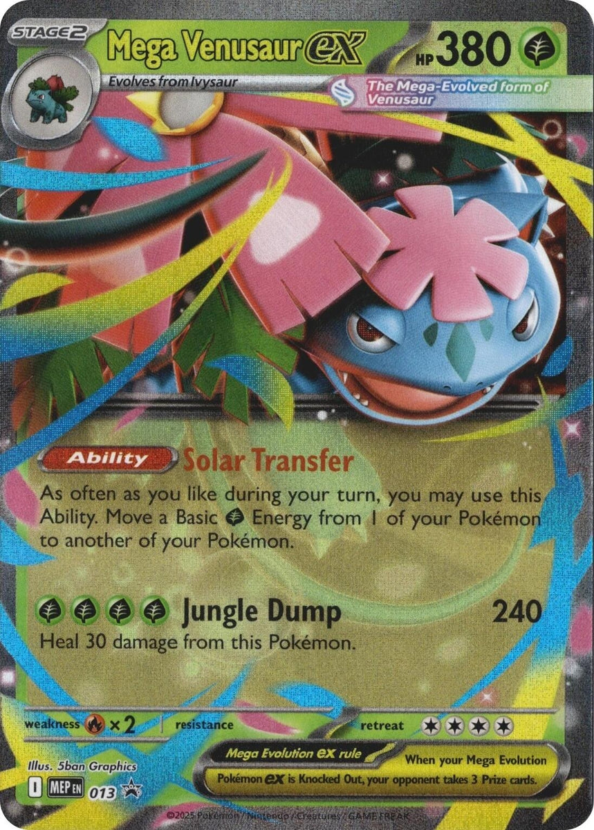 Mega Venusaur ex - 013 (013) (ME: Mega Evolution Promo) — Card Masters