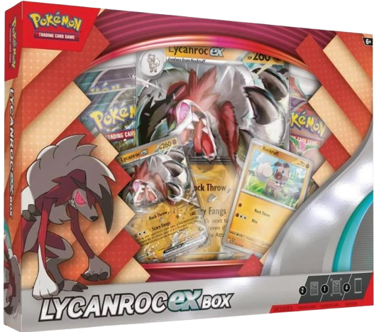 POKÉMON TCG Lycanroc ex Box — Card Masters