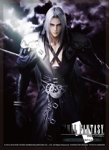 Final Fantasy TCG FF7- Dissidia Sephiroth Sleeves (60) — Card Masters