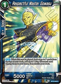 Respectful Master Gowasu - BT10-049 - 2nd Edition — Card Masters