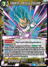 Vegeta, Deity's Disciple - BT12-092 R — Card Masters