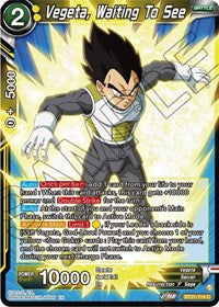 Vegeta, Waiting To See BT21-114 — Card Masters