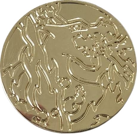 Charizard Metal Coin (Pokemon) Ultra Premium Collection — Card Masters