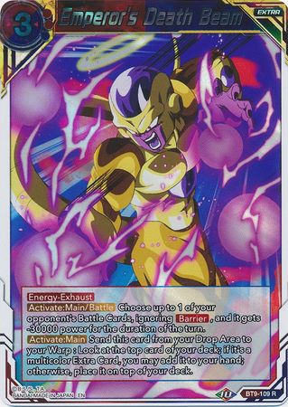 Emperor's Death Beam - BT9-109 — Card Masters