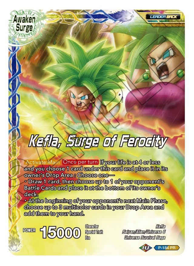 Kefla, Surge of Ferocity - P-184 RE — Card Masters