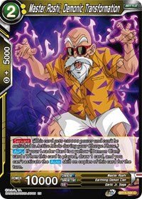 Master Roshi, Demonic Transformation - BT11- 101 - 2nd Edition — Card ...